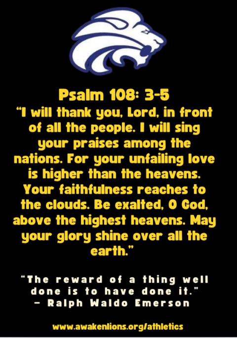 Athletics - Awaken Christian Academy